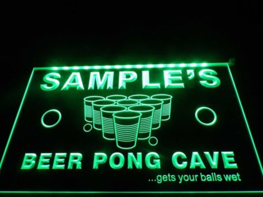 Funny man cave sign | Light Signs Cave