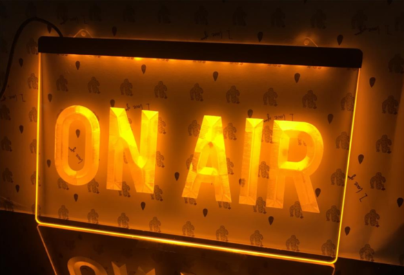 On Air signs | Light Signs Cave