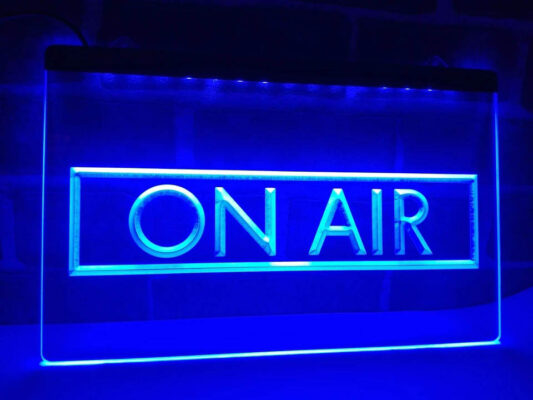 On Air light | Light Signs Cave