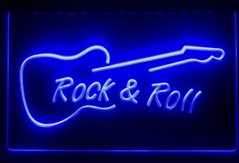 Recording studio sign - Light Signs Cave