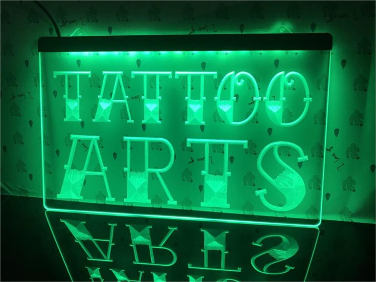 Led tattoo light | Light Signs Cave