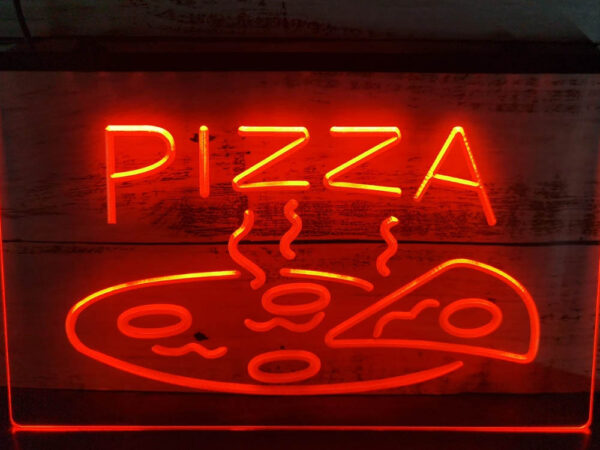 Led pizza sign | Light Signs Cave