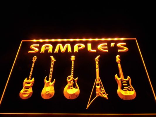 Recording studio sign | Light Signs Cave