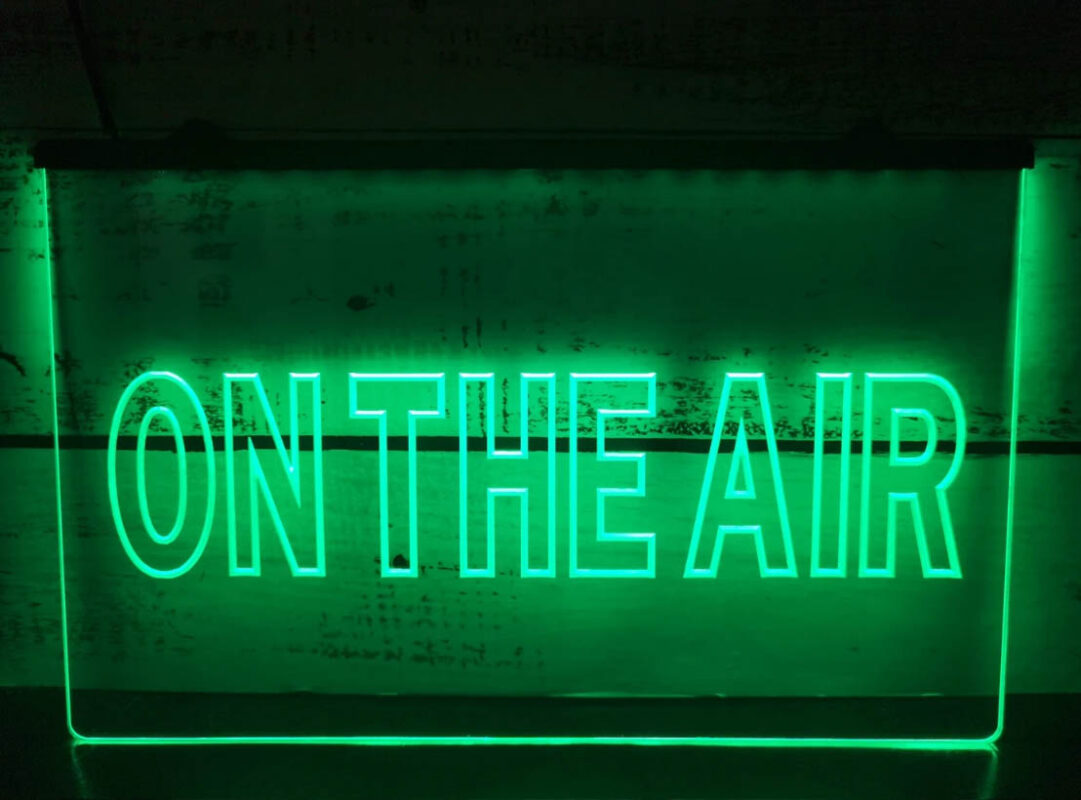 On the Air sign | Light Signs Cave