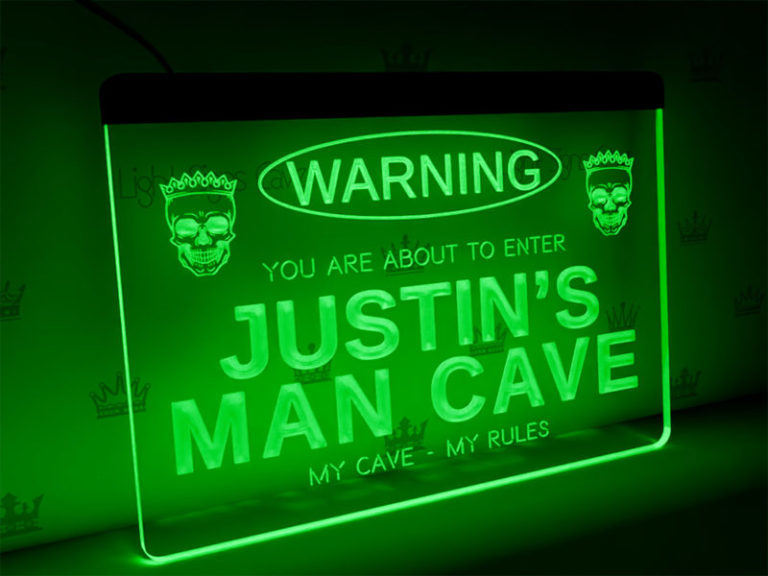 Man Cave signs | Light Signs Cave