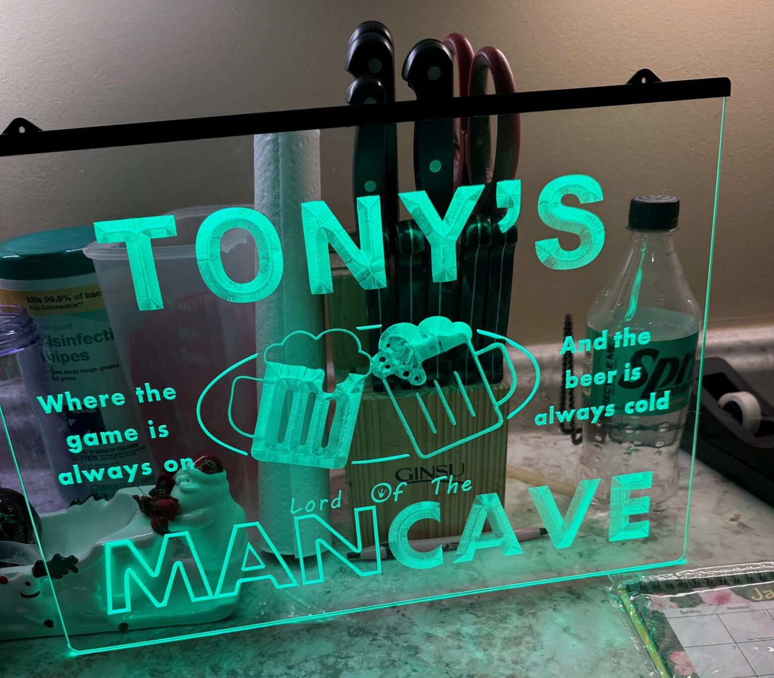 Beer cave sign | Personalized | Light Signs Cave