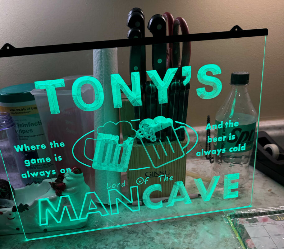 Beer cave sign | Personalized | Light Signs Cave