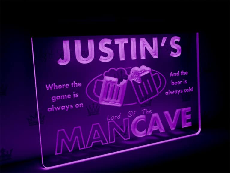 Man Cave signs | Light Signs Cave