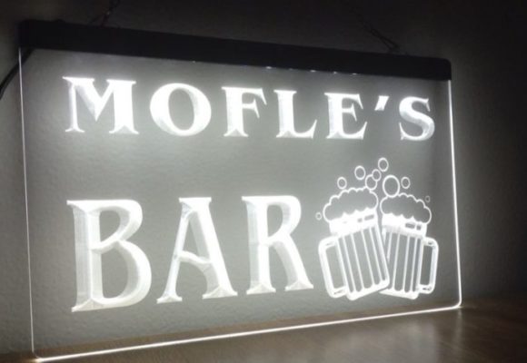 Bar signs | Light Signs Cave