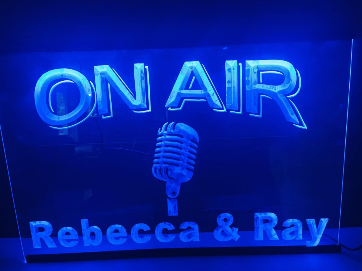 Personalized On Air sign | Light Signs Cave